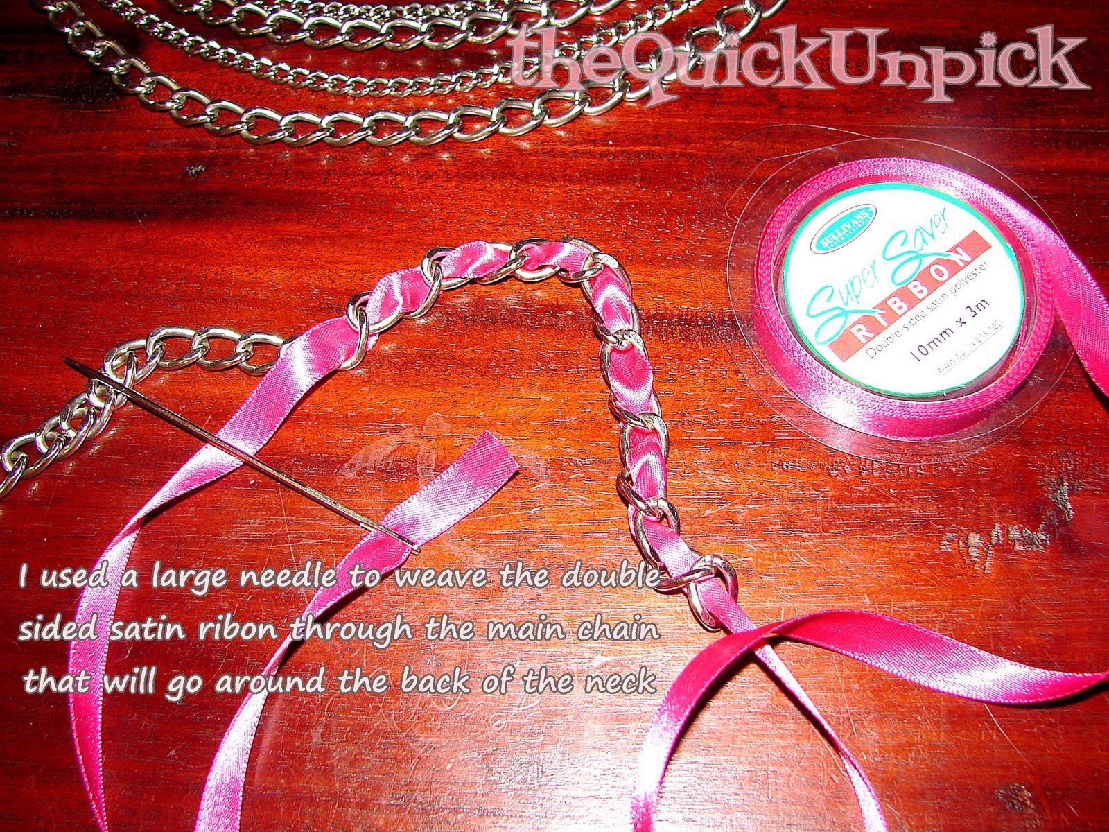 The Quick Unpick: A foray into 'jewellry' making...