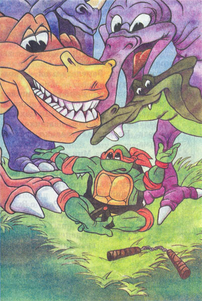 Flyer Goodness: Russian Teenage Mutant Ninja Turtles
