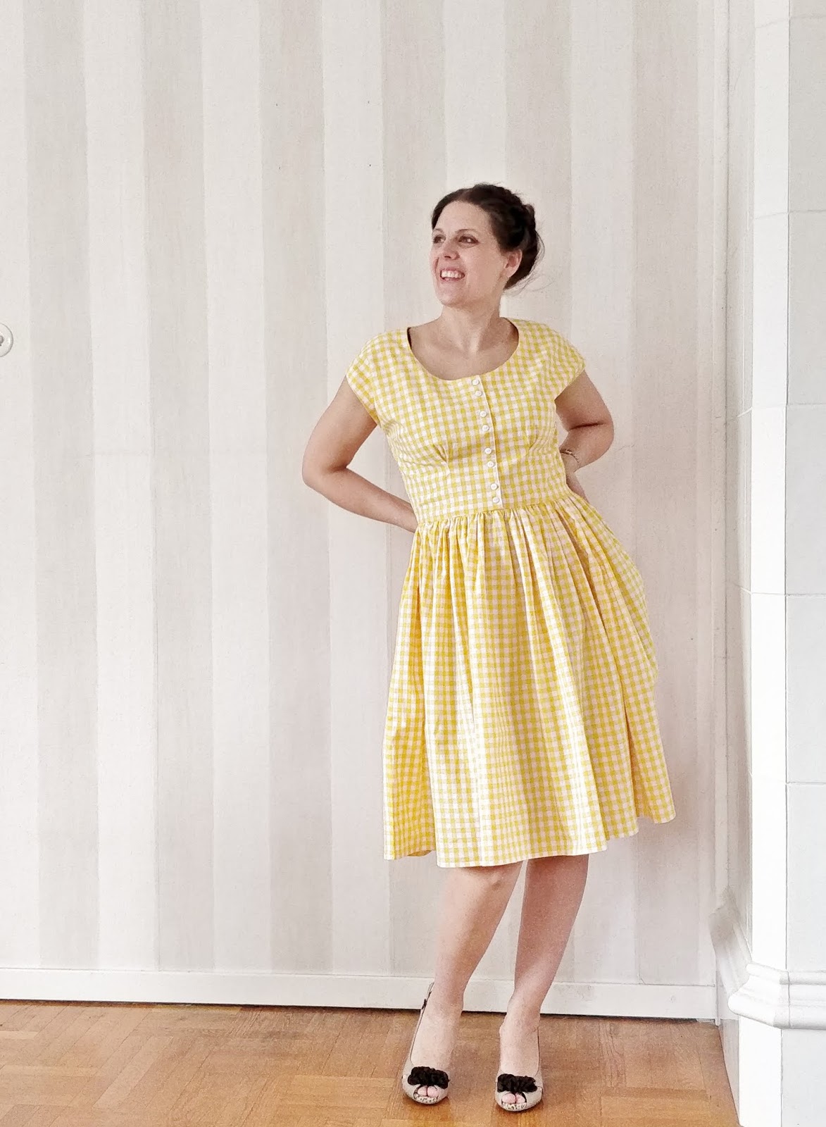 malins syjunta: Klar med: Gula rutiga