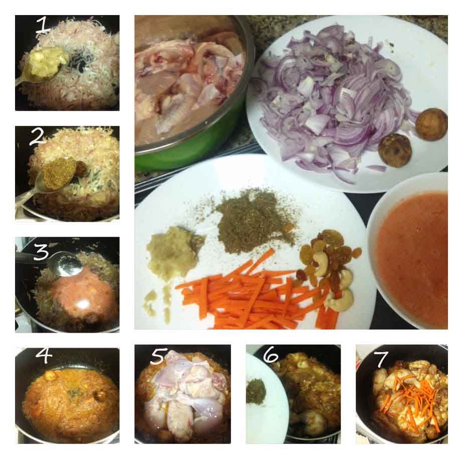 KABSA RECIPE - CHICKEN KABSA / ARAB RICE RECIPE