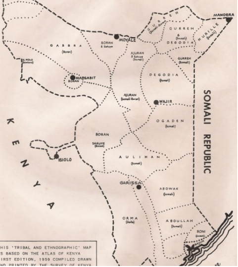 MURULE ONLINE....: KENYA ETHNIC & TRIBAL MAPS : 1959