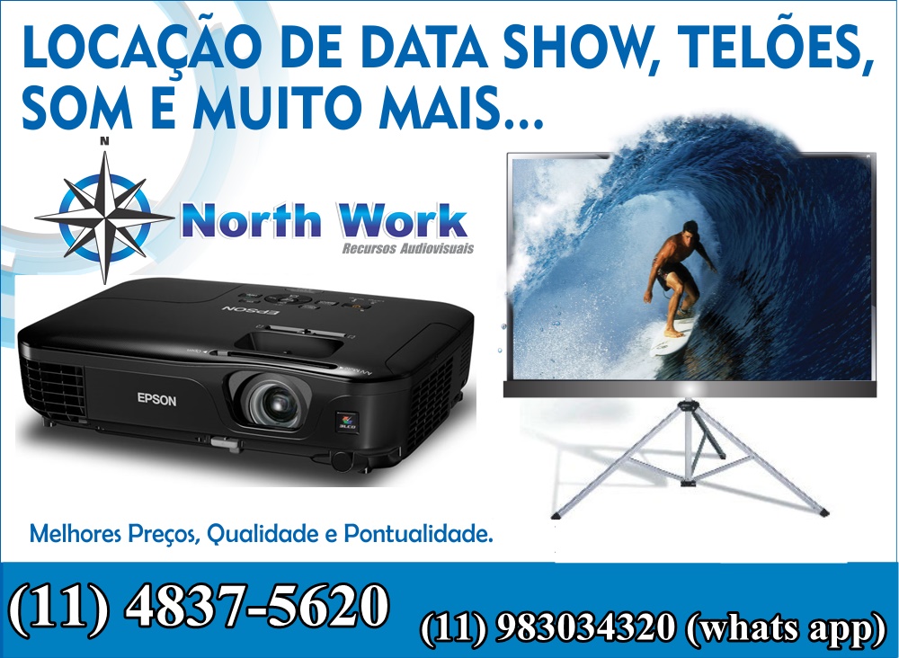 Aluguel Locação de Televisores SP: Locação de Datashow e tela em São Paulo