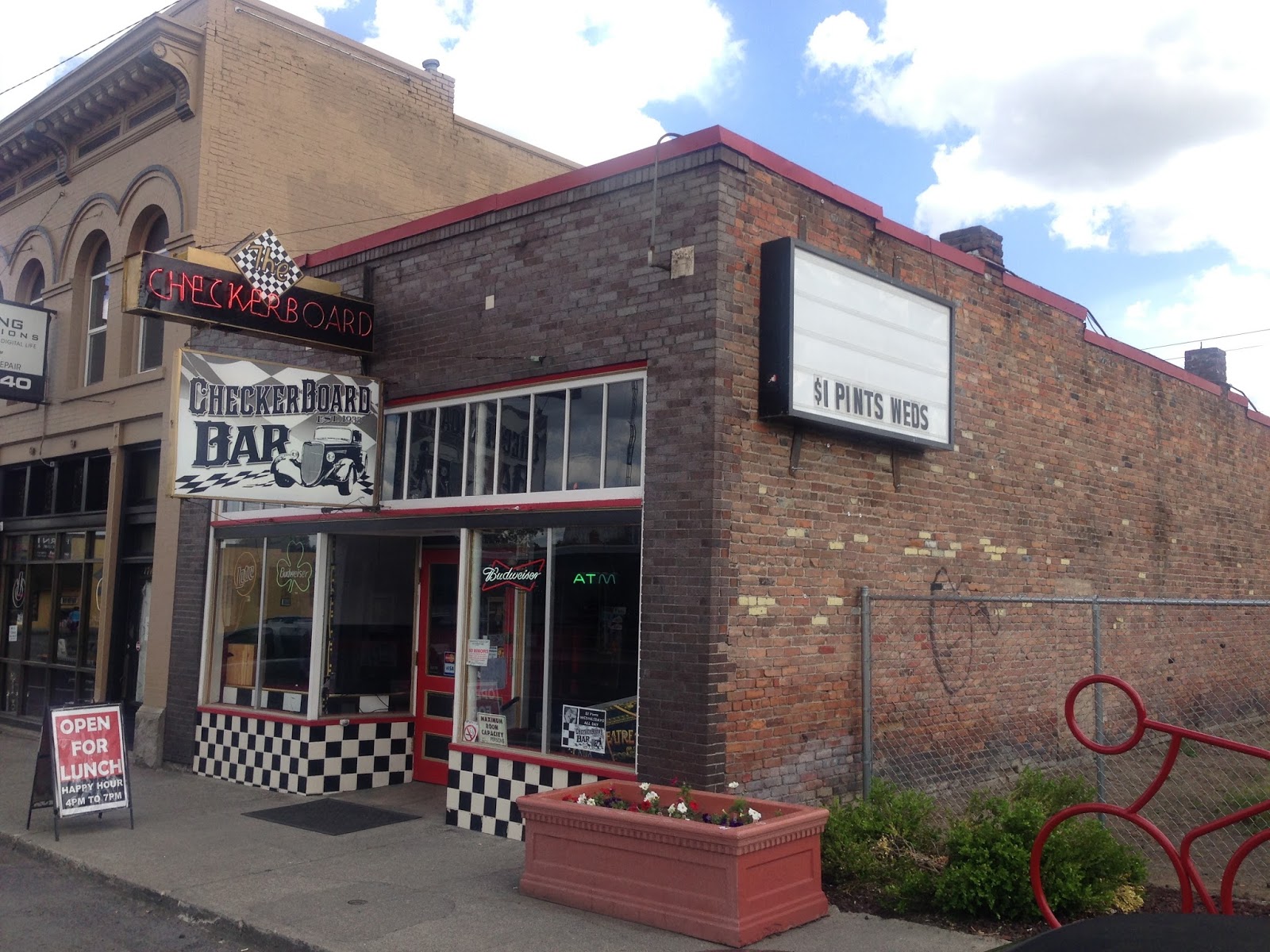 Rotgut.org Blog: #2532 - Checkerboard Bar, Spokane, WA - 5/24/2014