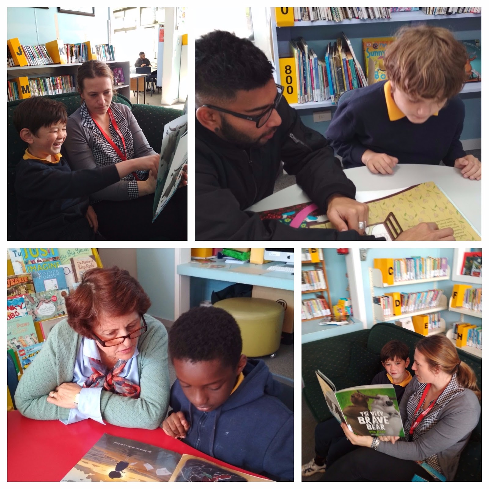 Tamaki Primary 2 @ Sommerville Special School: Visit to the Library