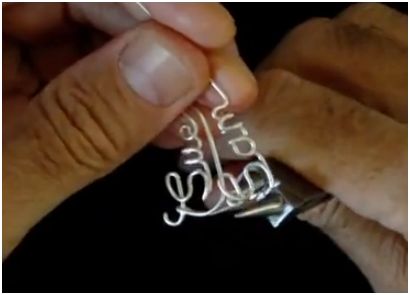 More Wire Name Writing Video Tutorials / The Beading Gem