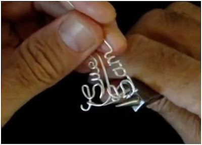 More Wire Name Writing Video Tutorials / The Beading Gem