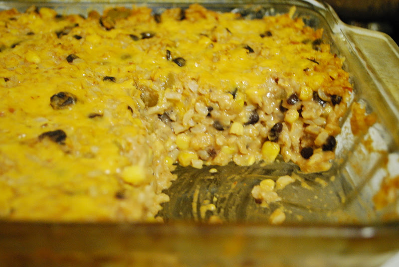 Simply Mangerchine: Black Beans, Corn, and Rice Casserole