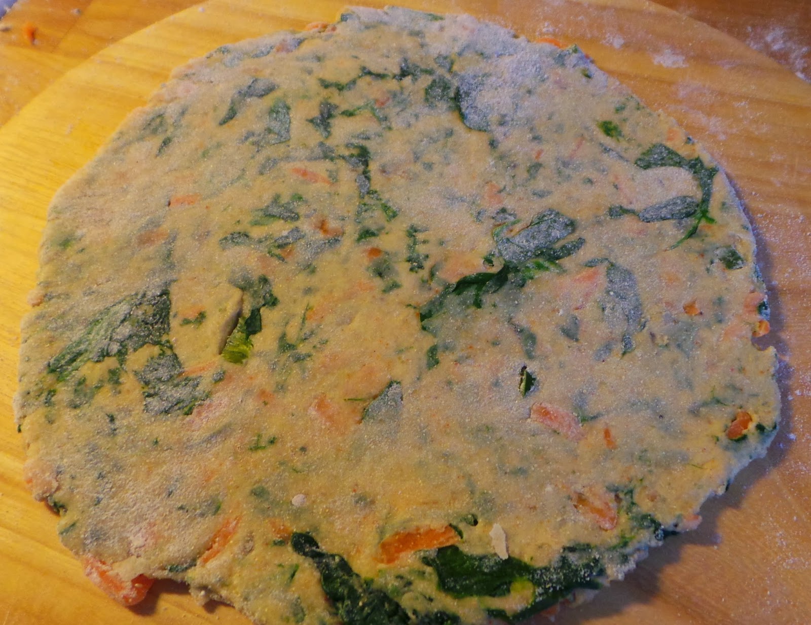 Effervescence: Royal Green Paratha