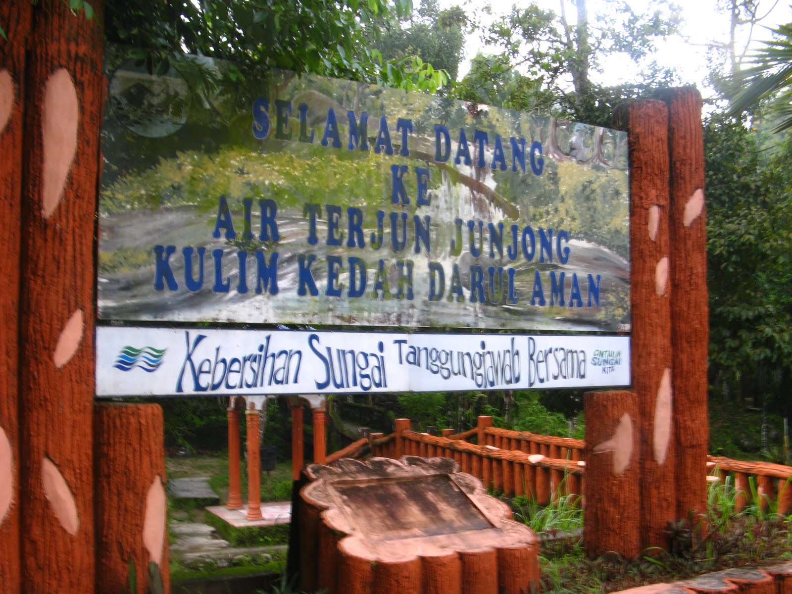 Dari kacamata....: Air Terjun Junjong, Kulim ,Kedah Darul Aman