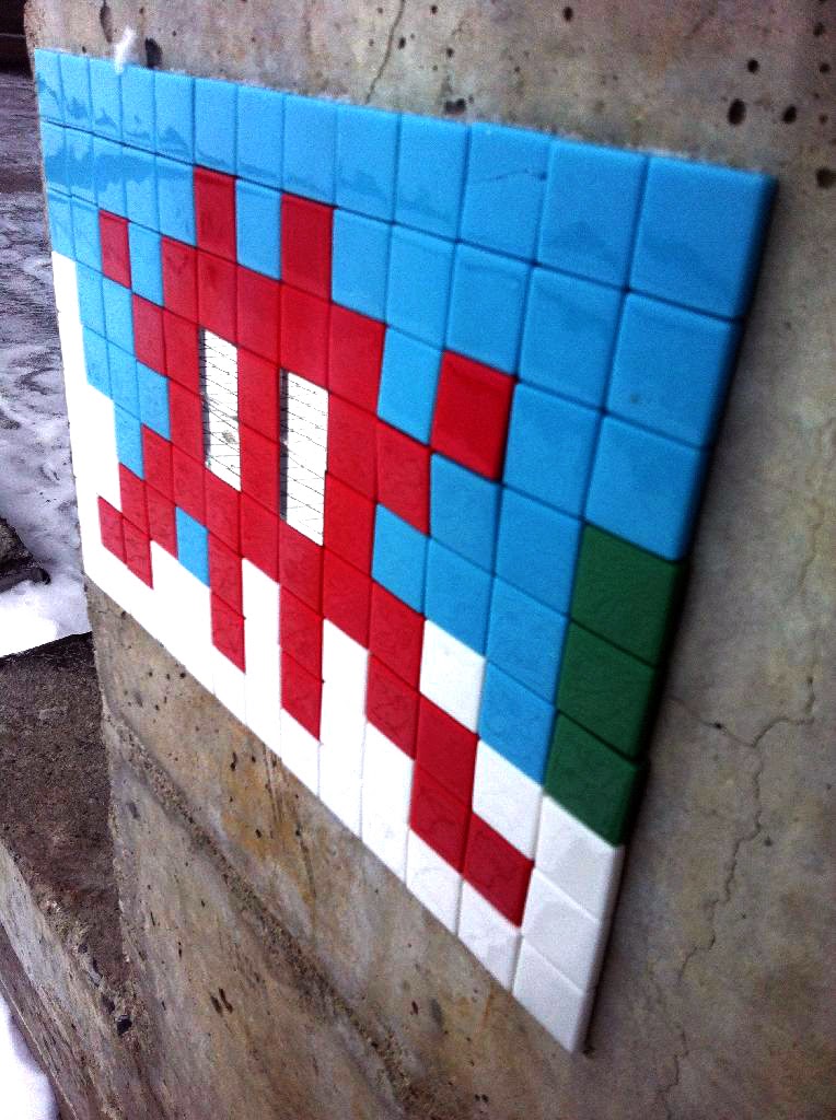 Invader Invades the Swiss Alps – Anzere, Switzerland (Part II ...