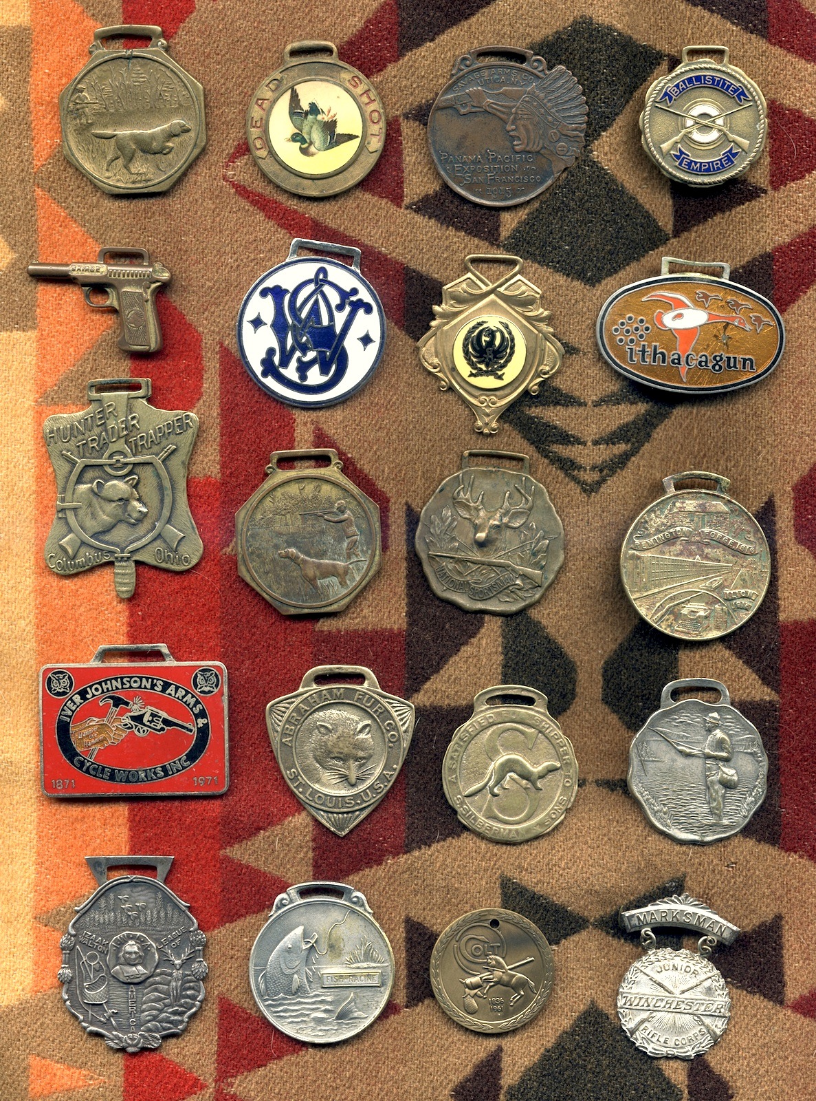 A drifting cowboy: Cowboy Collectibles -- Watches and Fobs