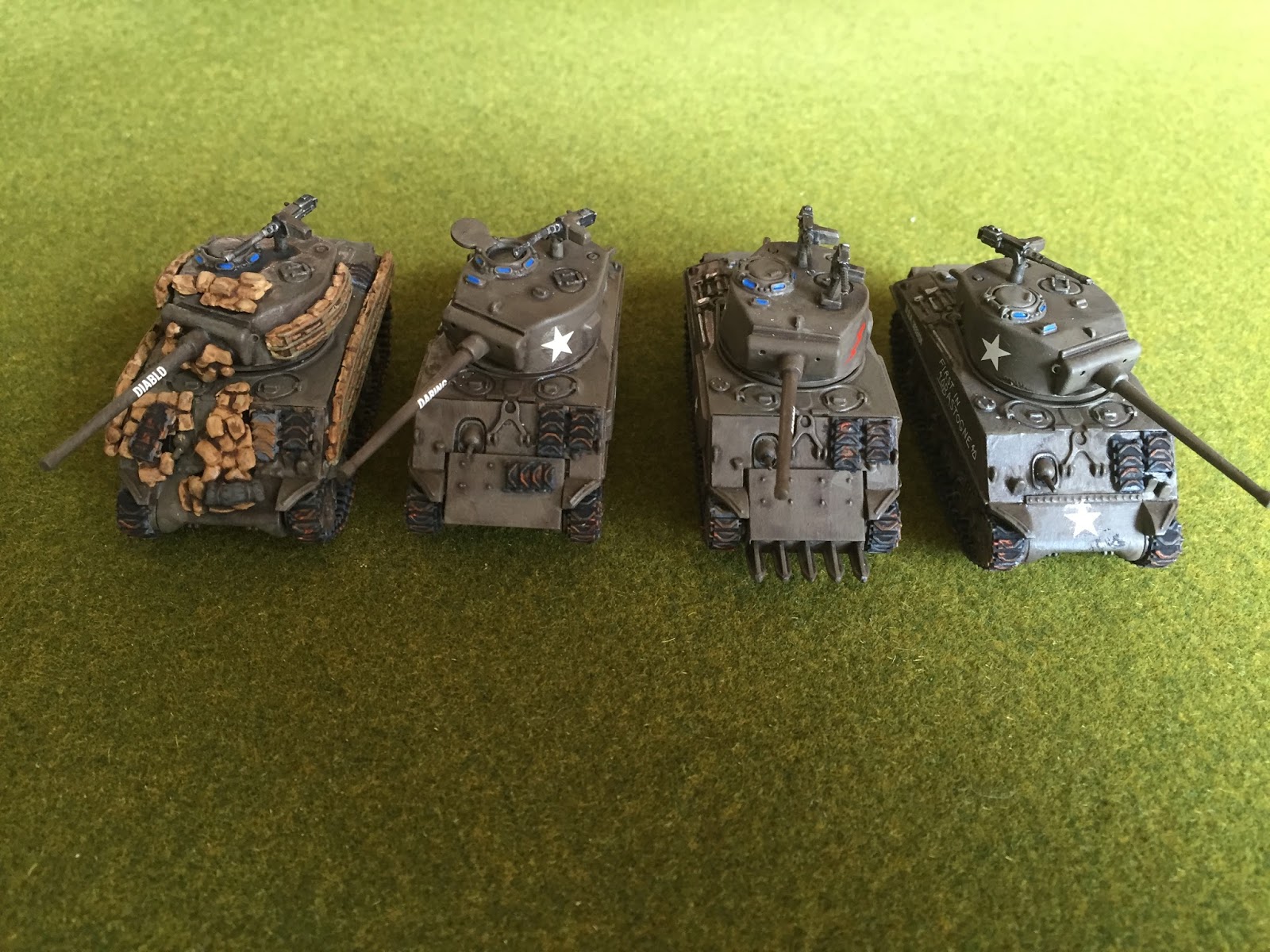 Hitting on a Double 1: Gale Force Nine - TANKS - USA Sherman Swarm