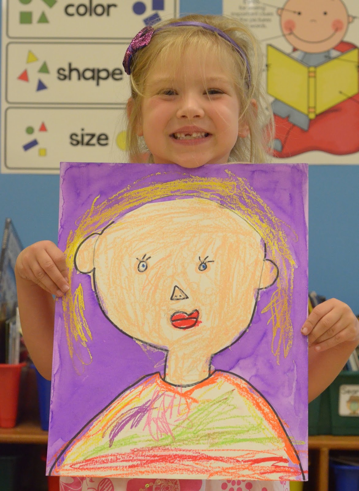 A Place Called Kindergarten: our self-portraits...
