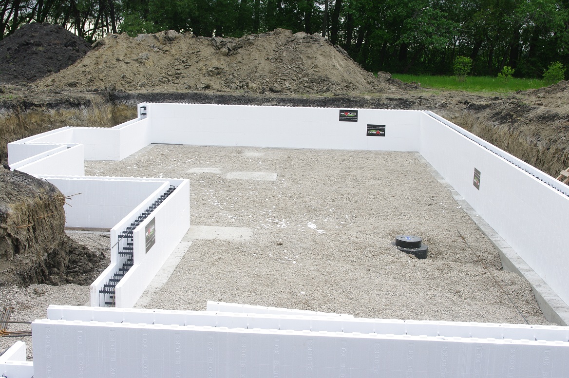 Thousand Square Feet: Day 4 - Setting Fox Blocks