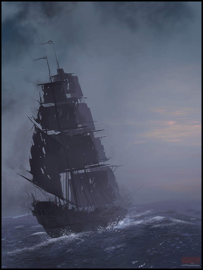 Mark Molnar - Sketchblog of Concept Art and Illustration Works: Ghost ...