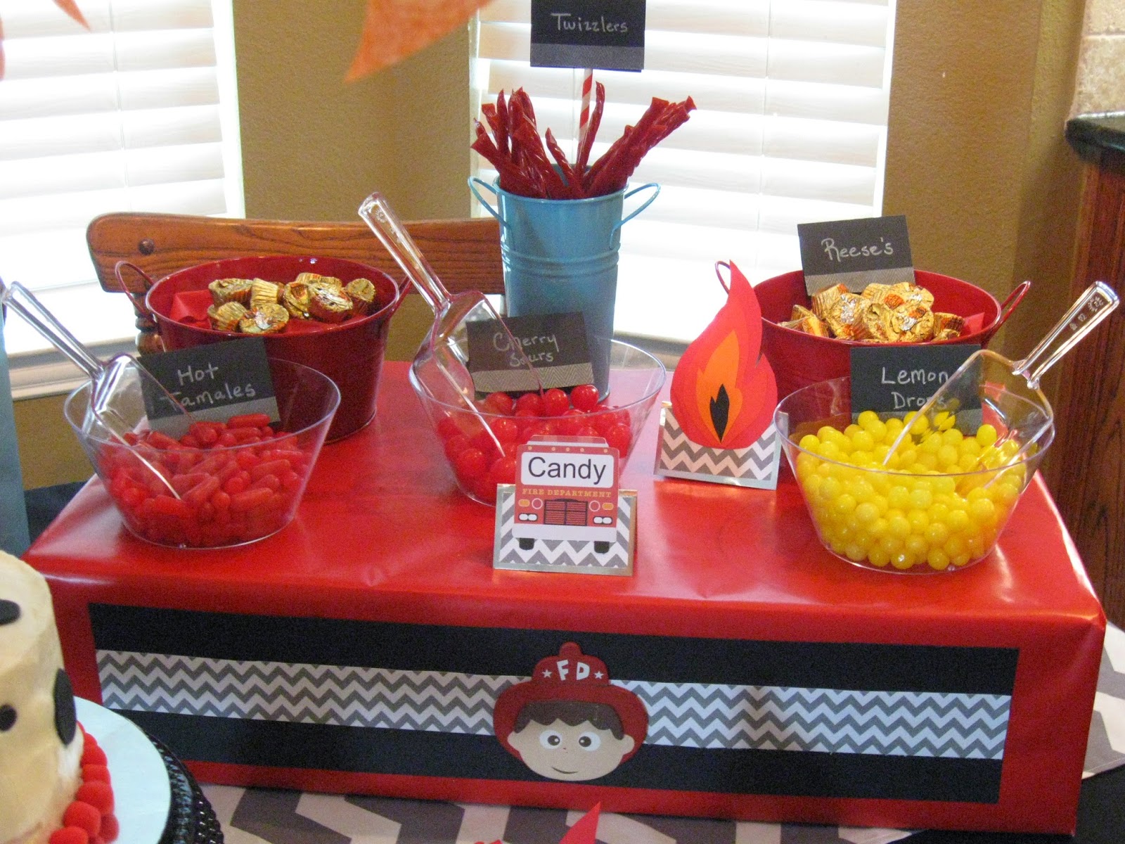 Journey to Happy: Fireman Baby Shower