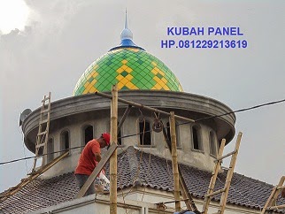 KUBAH PANEL ENAMEL: KUBAH PANEL MASJID ASSYIFA' Ds.JAGASARI Kec ...