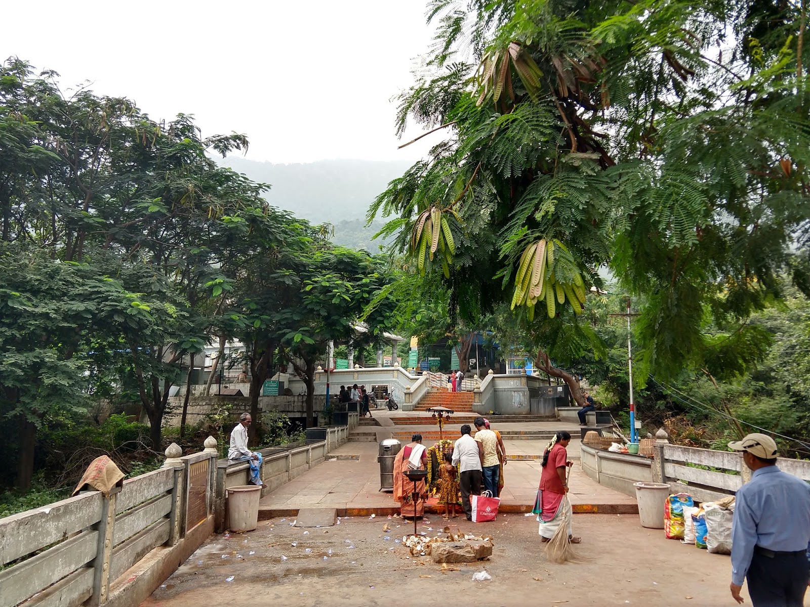 Indian Temple Timings: srivari mettu steps
