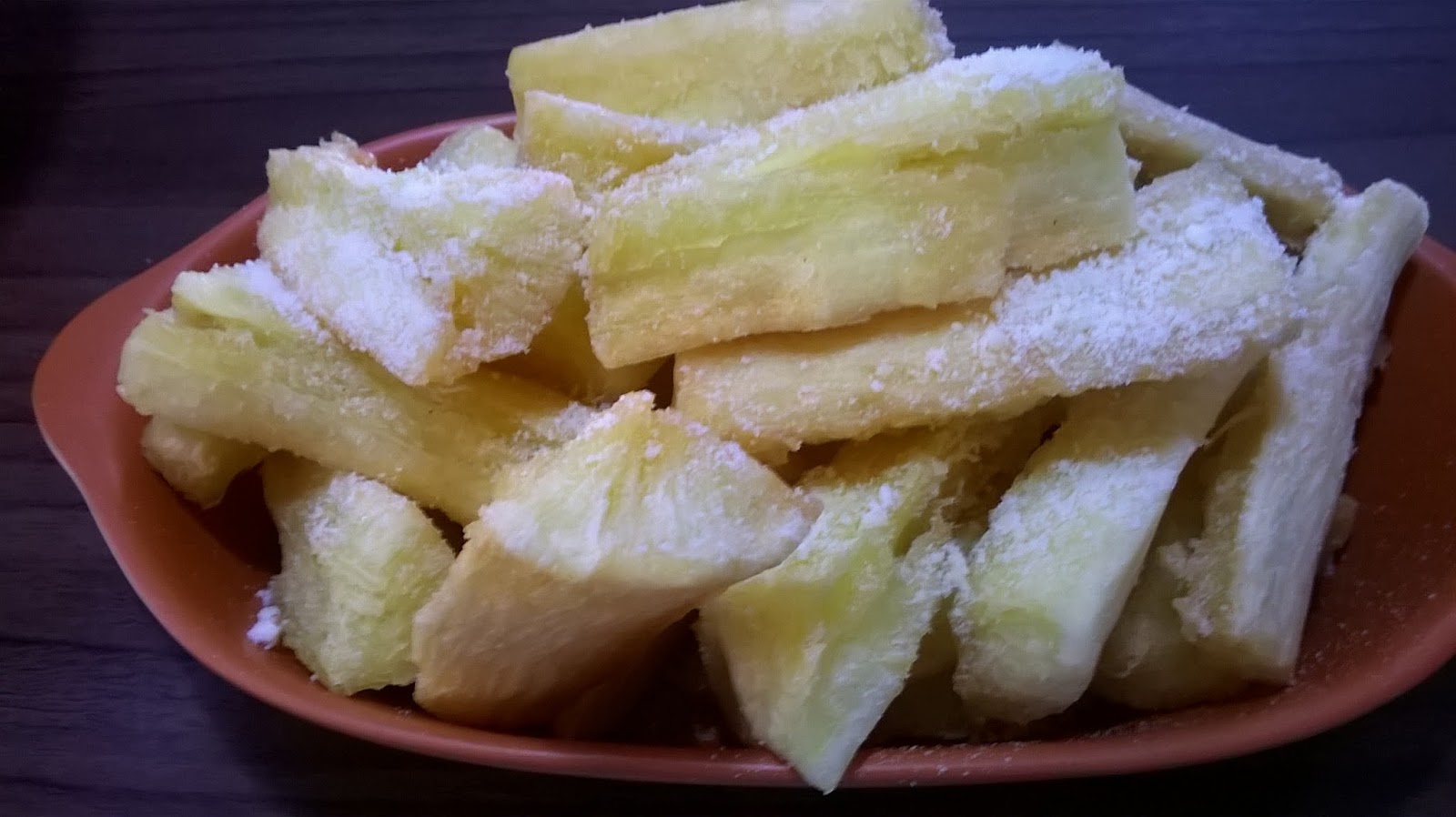 Aventuras Culinárias: Aipim Frito