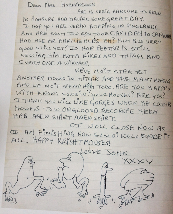 Strawberry Fields Whatever: Highlights From the George Book