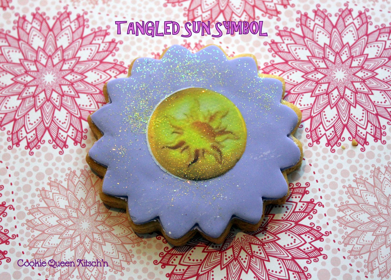 Cookie Queen Kitsch'n: Challenge No 8 - Tangled / Rapunzel Cake and ...