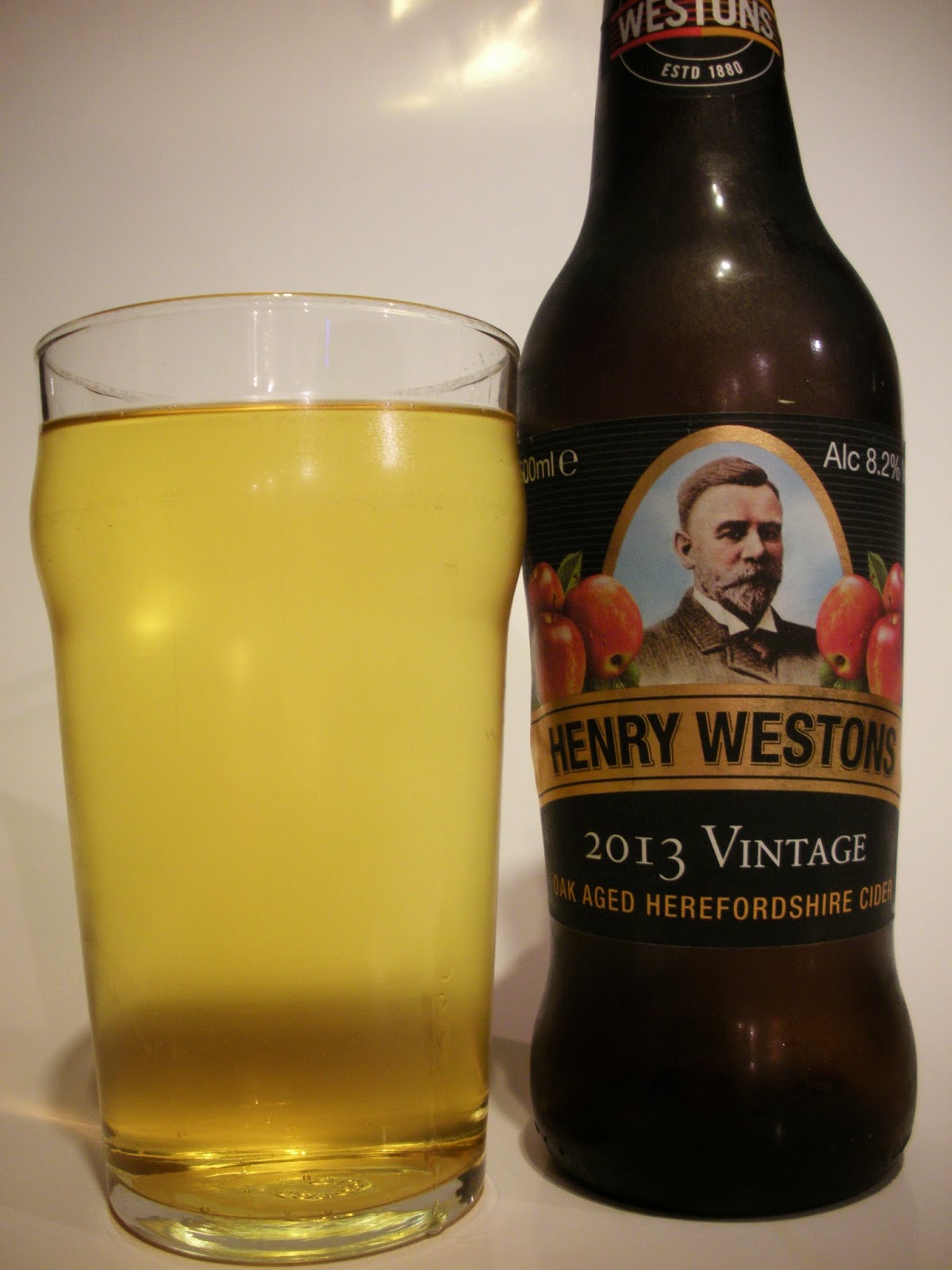 Degustacje - piwo, whisky i inne trunki: Henry Westons Vintage Cider 2013