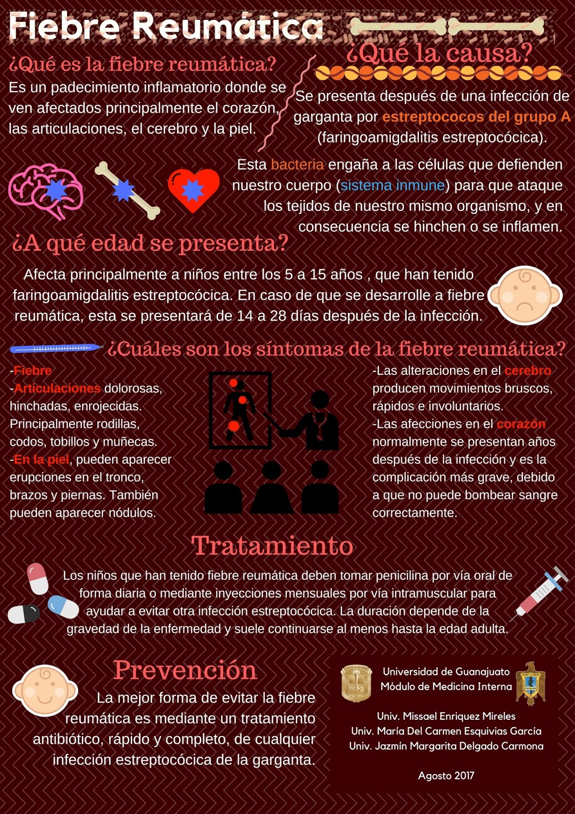 DIVULGACIÓN CIENTÍFICA UG: Fiebre Reumática