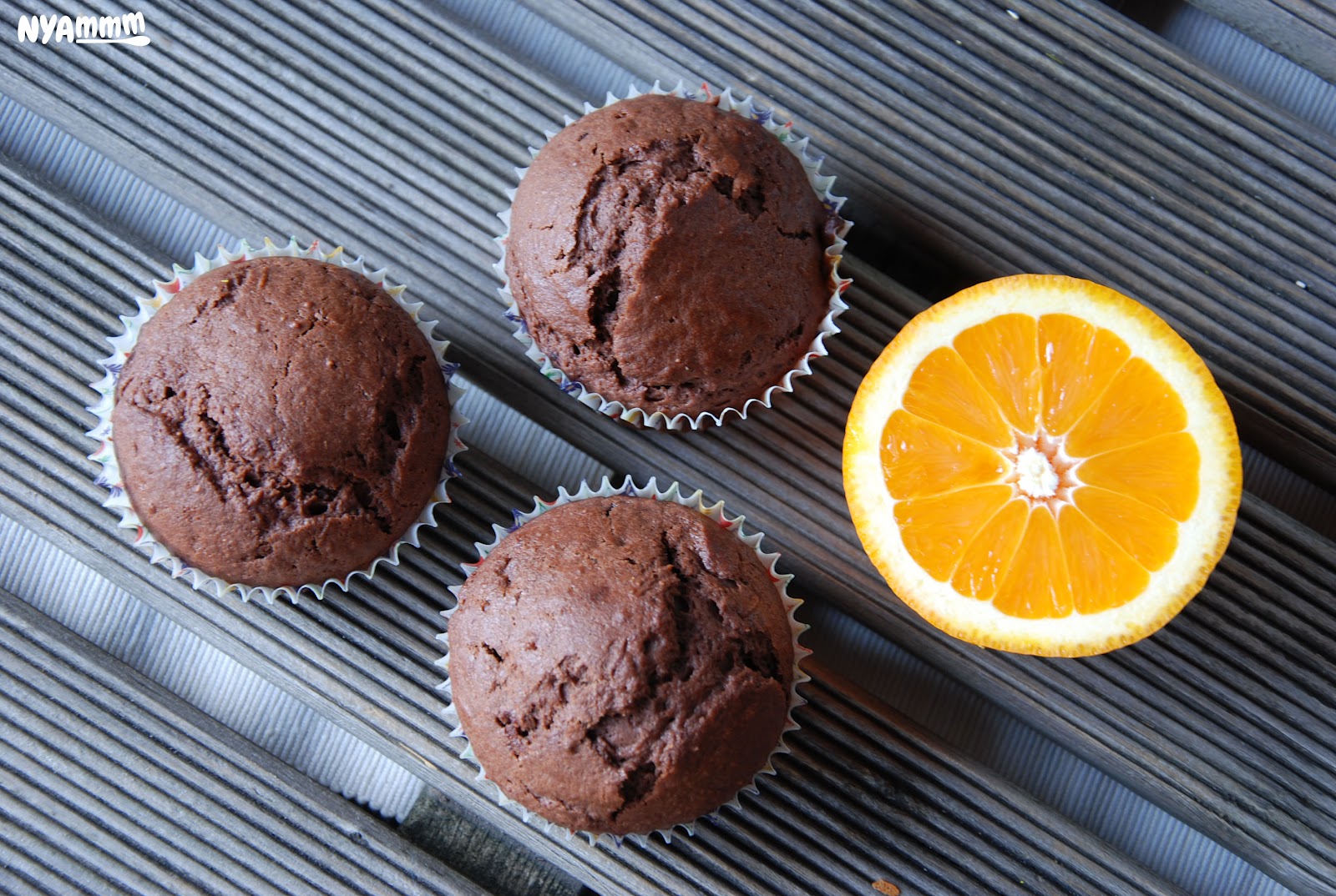 Nyammm: Narancsos-kardamomos csokis muffin