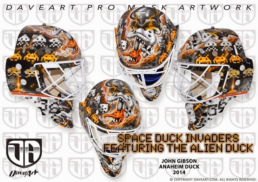 I Love Goalies!: John Gibson 2014-15 Mask