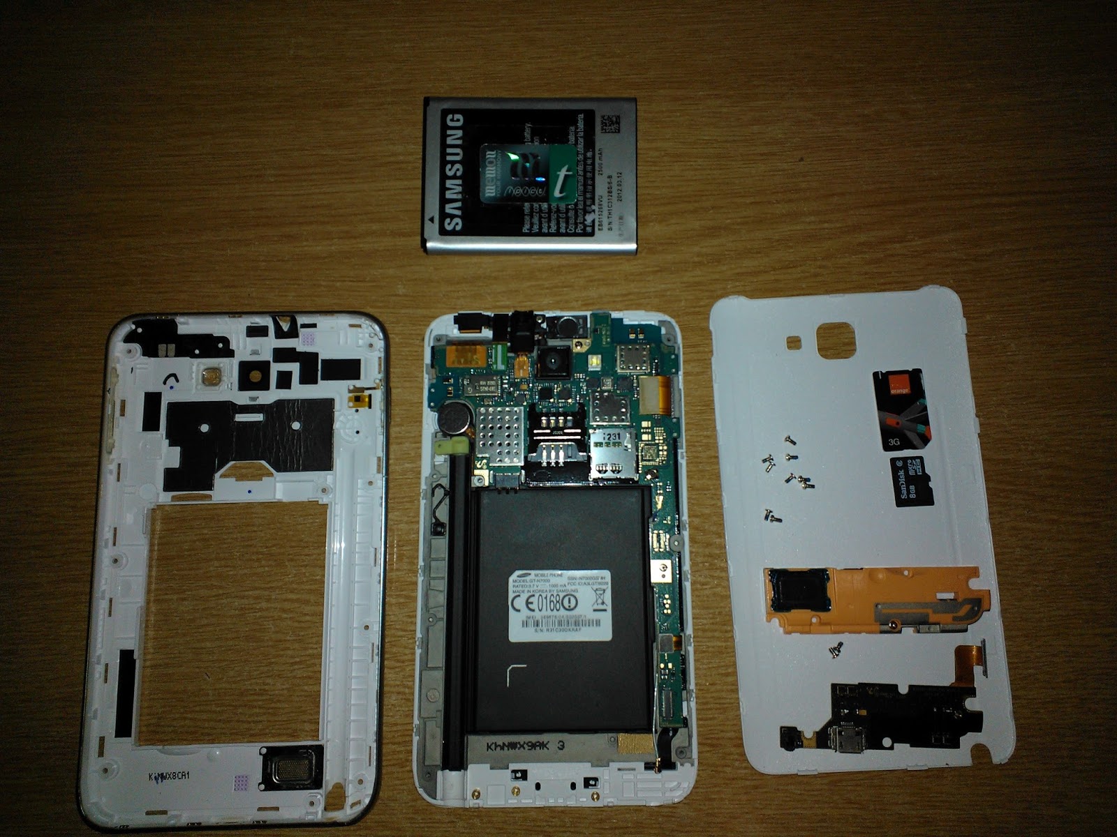 Samsung Galaxy Note 1 charging problems and repair