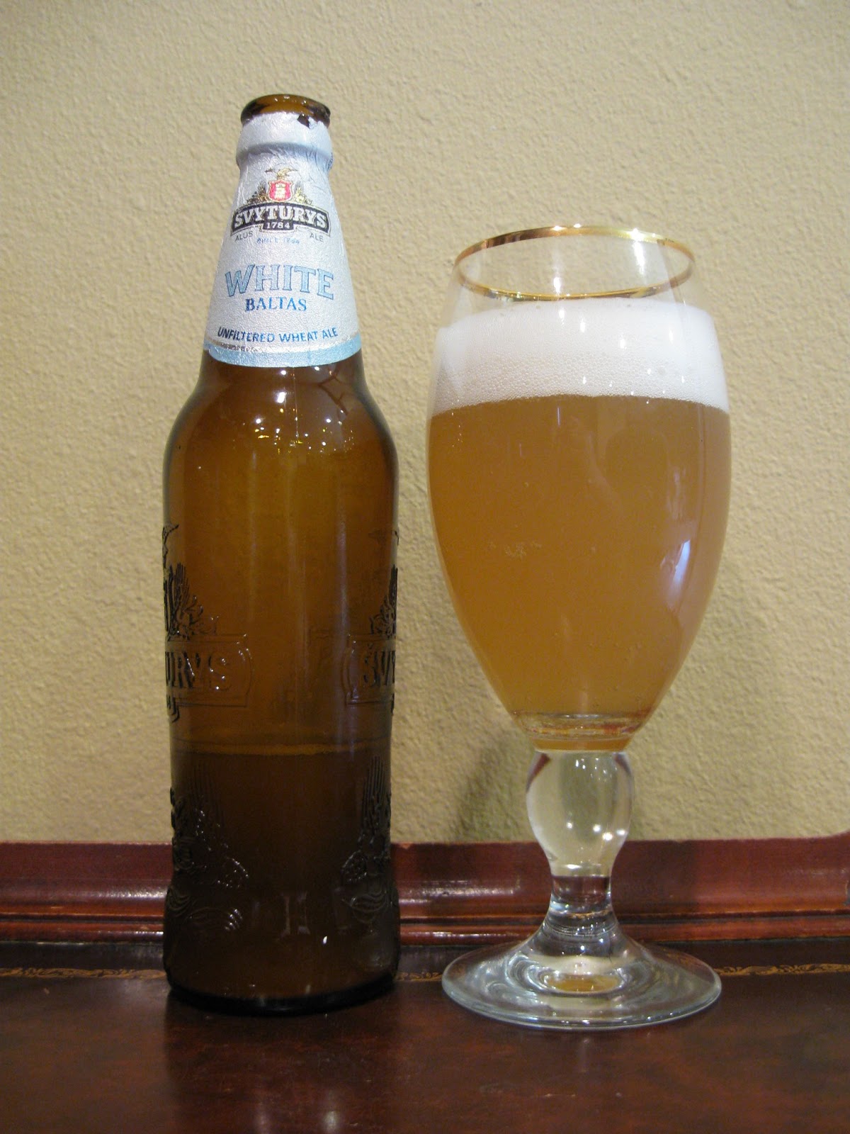 Doing Beer Justice: Svyturys Baltas