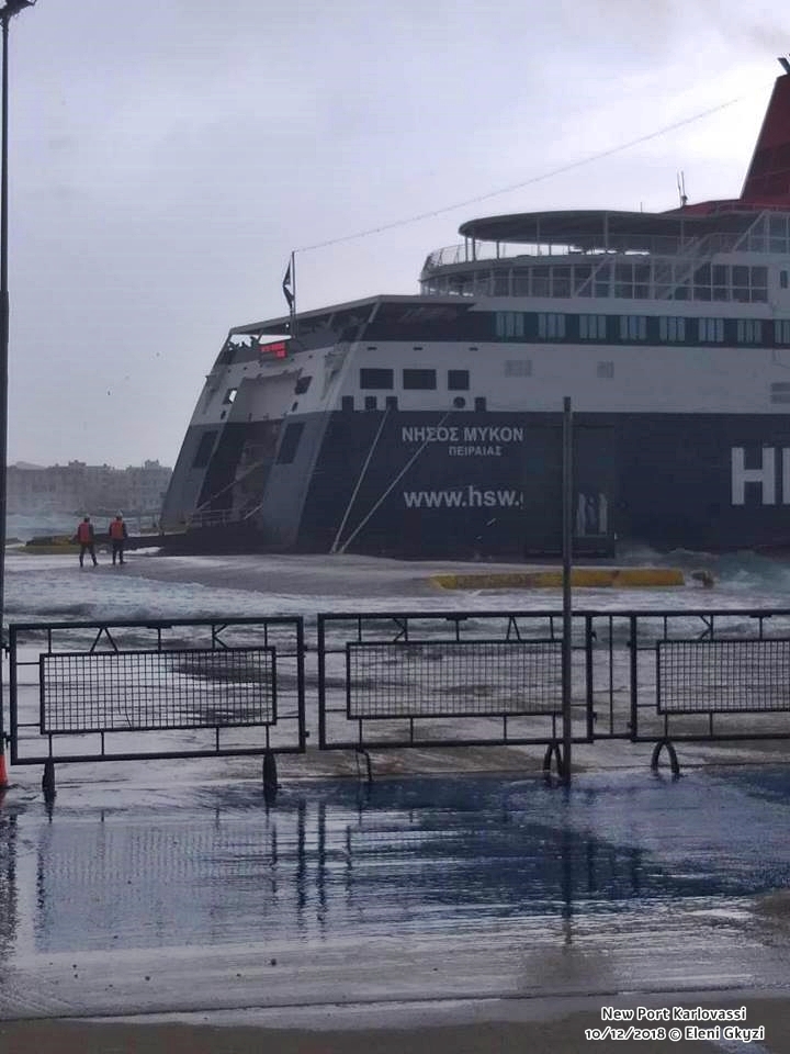 New Port Karlovassi: Εικονες αλλα και video απο την χθεσινη αφιξη του ...