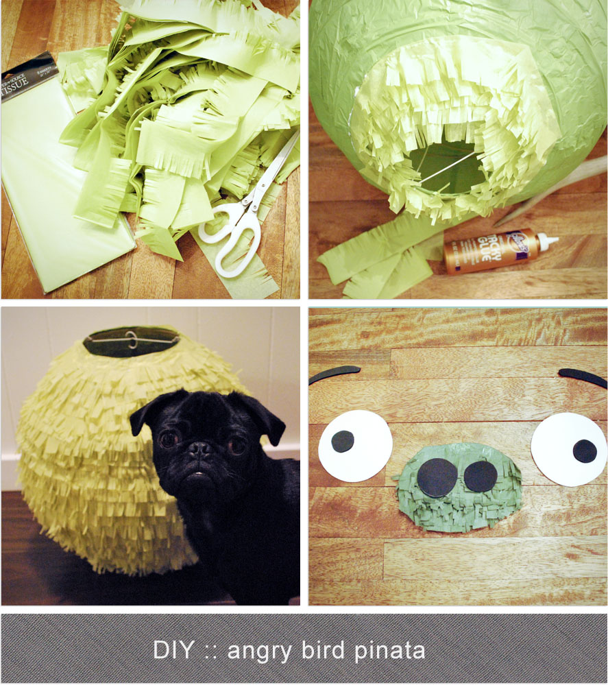 mystics + mint: DIY Angry Bird Pinata