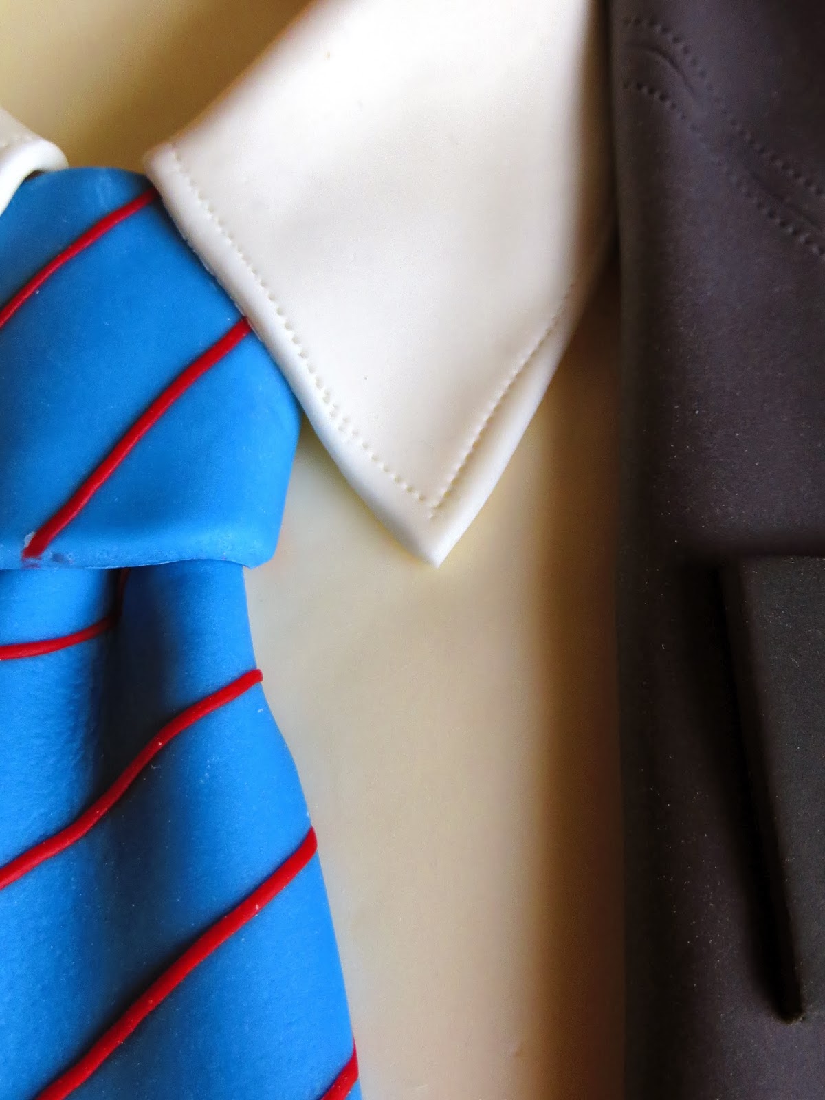 Shirt And Tie Cake Tutorial
