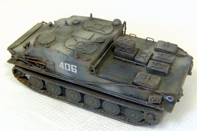 Gulumik Military Models: BTR-50 PU Command Vehicle 1/72 ACE - Gallery