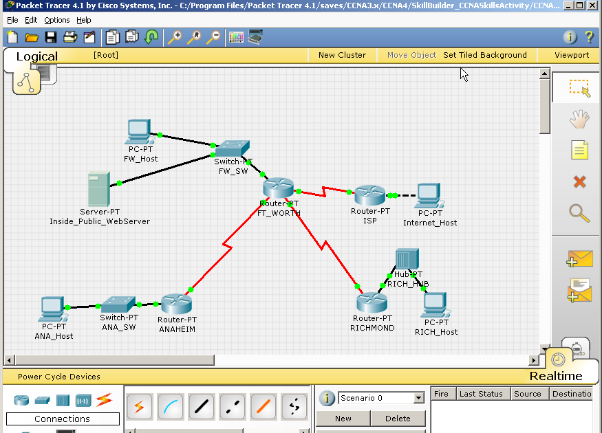 Instala y Configura Aplicaciones y Servicios: Packet Tracer