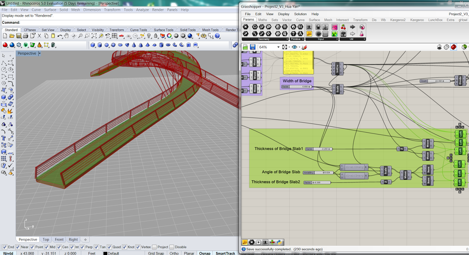 Parametric Modeling Design _Hua Yan: ARCH 655 Parametric Modeling ...