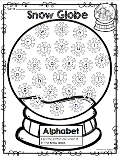 Preschool Wonders: Snow Day! Winter Themed Activities!