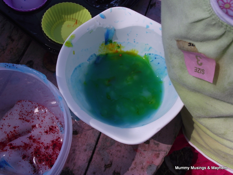 How to make your own safe edible paint for play!