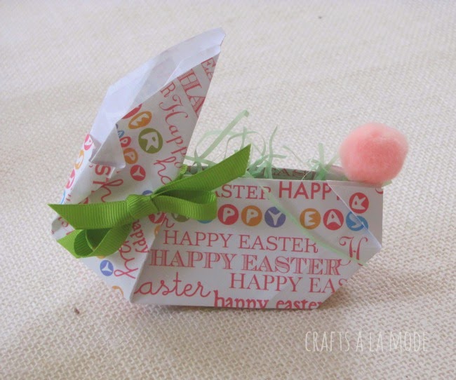 Cuter than Cute Easter Paper Bunnies - Crafts a la mode