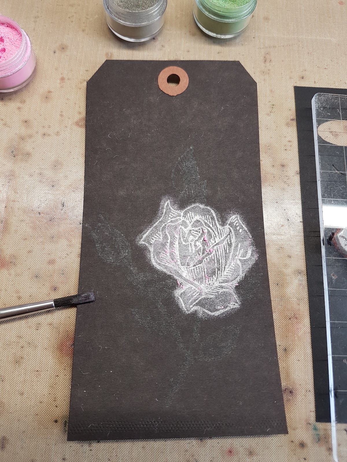 Craft projects by Bubblescrap: Perfect pearls tutorial