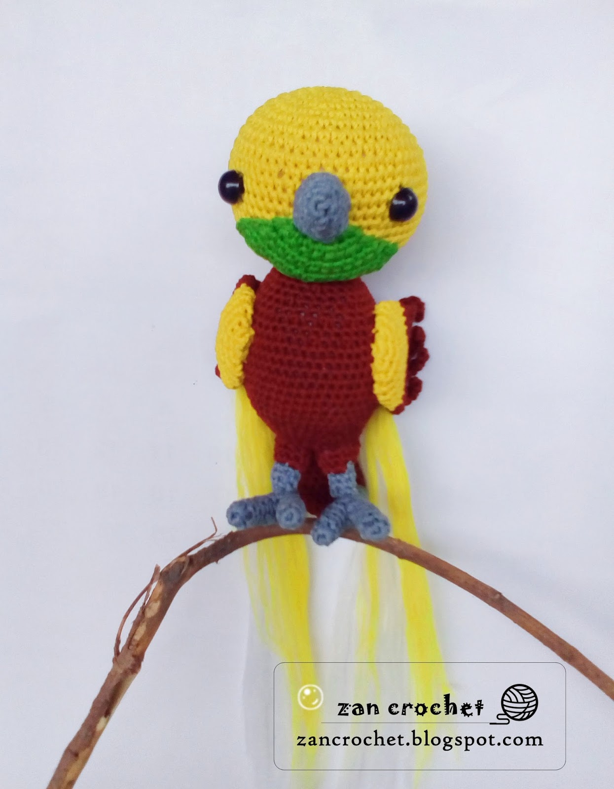 Cend - Bird of Paradise ~ Zan Crochet