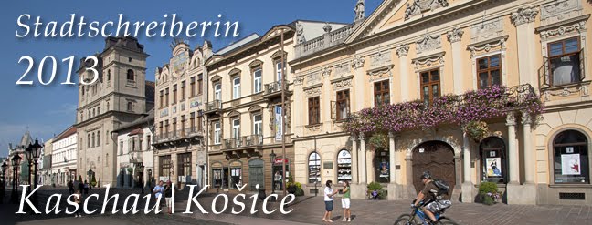 Stadtschreiber Kaschau/Košice 2013