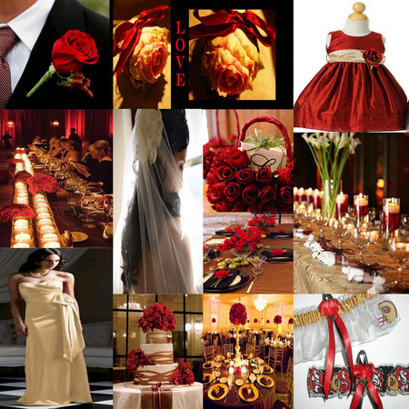 Wedding Colors: Ideas for a Red Wedding : Have your Dream Wedding