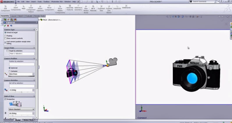 Photorealistic Renderings to 3DModel in Solidworks Photoview 360 ...