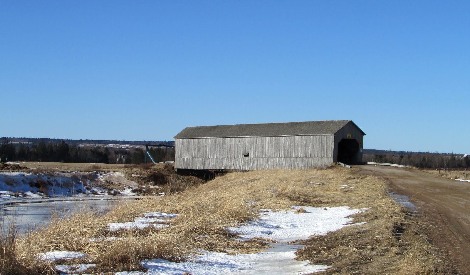 New Brunswick's Covered Bridges: Tantramar River No.2 (Wheaton)
