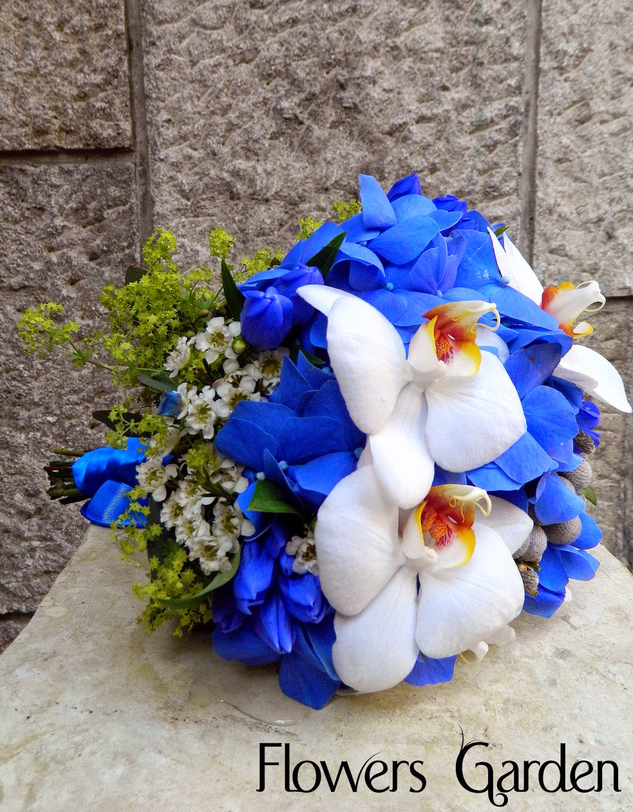 Flowers Garden, passion for colours: Buchet mireasa cu hortensie ...