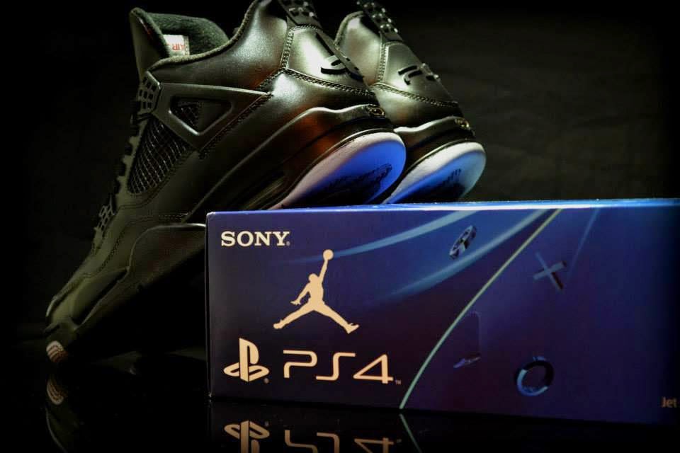 NIKE AIR JORDAN 4 PLAYSTATION IV - BLOG DE NOVEDADES EN ZAPATILLAS DE ...