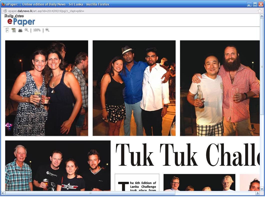 Mal & Sandra Chaney - Ayubowan Sri Lanka here we come!!