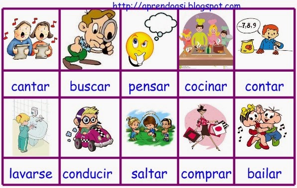 APRENDO ASÍ: LOS VERBOS